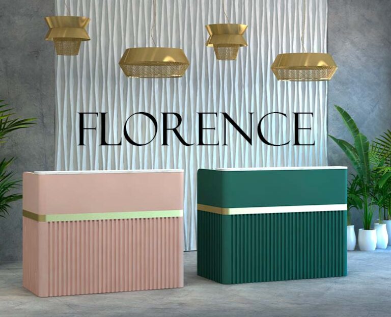 FLORENCE logotipo negro | Tienda online de mostradores